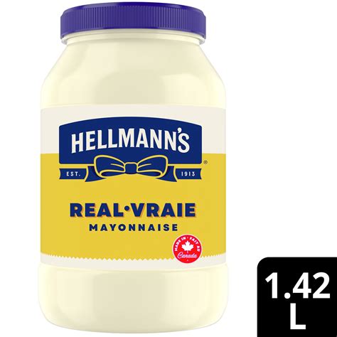 Hellmanns Real Mayonnaise Gluten‑free And Kosher Made With Canadian