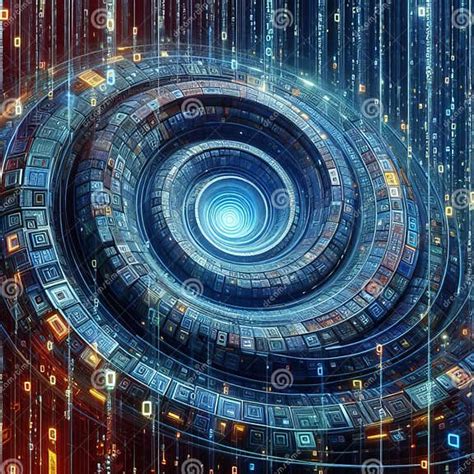 Matrix Code Vibrant Glass Matrix Code Patterns Turned Into Vibra Stock