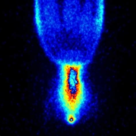 Contours Of Electric Field Color Scale Is V M 1 For A Streamer
