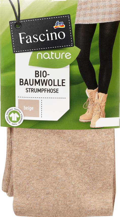 Fascino Strumpfhose Mit Bio Baumwolle Gr 50 52 Beige 1 St Dauerhaft