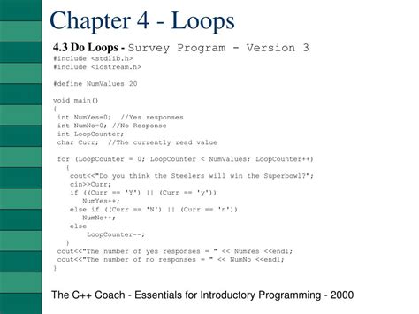 ppt chapter 4 loops powerpoint presentation free download id 4439373