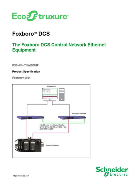 Dcs Foxboro Pdf Network Switch Computer Science