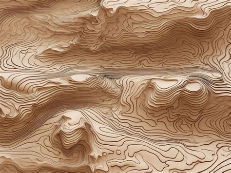 Premium Photo Topographic Contour Lines Map Seamless Pattern