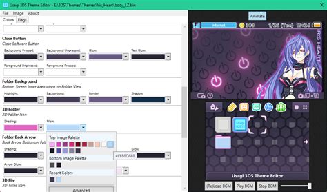 Usagi 3ds Theme Editor Gamebrew