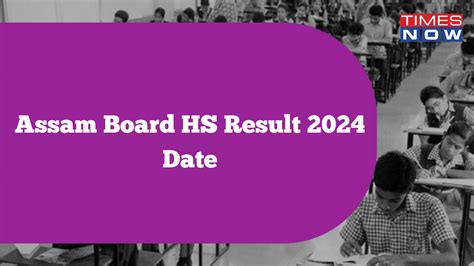 Ahsec Result 2024 Date Assam Board Hs Results Expected On May 10 Check Updates Times Now