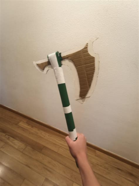 What Y All Think Of My Made In Class Leviathan Axe An Blades Of Chaos
