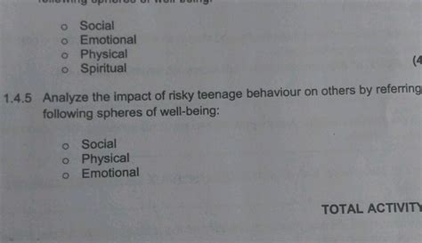 Social Emotional Physical Spiritual 145 StudyX