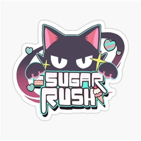 Sugar Rush Blue Archive Sticker For Sale By Darkmysteryman Redbubble
