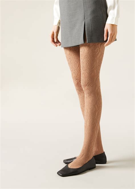 Macramé Effect Fishnet Tights Patterned Tights Calzedonia