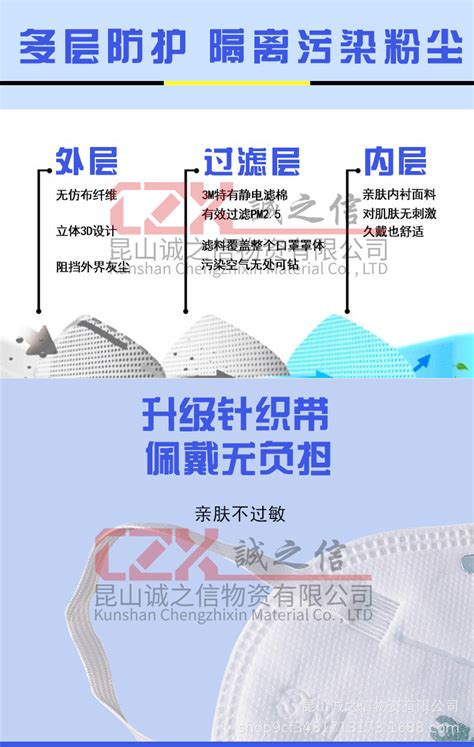 3m9501盒装口罩n95耳挂式9501v独立装kn95工业防尘防雾霾带气阀 阿里巴巴