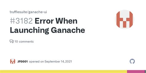 Error When Launching Ganache · Issue 3182 · Trufflesuiteganache Ui