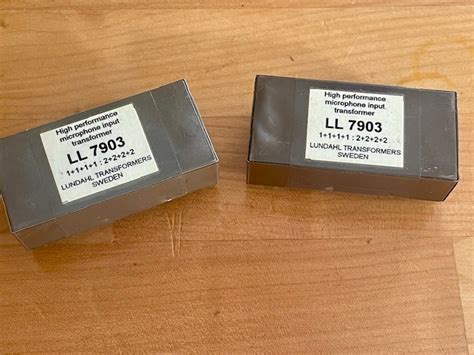 Lundahl Ll7903 Step Up Transformer Pair Diyaudio