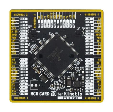 Mikroe Mikroelektronika Add On Board Mikroe Mcu Card