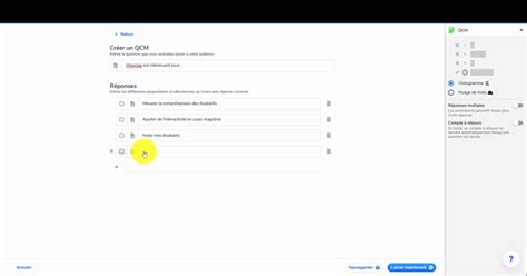 Lillepod Dapi Direction Dappui à La Pédagogie Et à Linnovation Tutoriels Créer Un Qcm