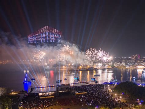 2024台灣燈會在台南 安平燈區週末開幕引人潮 黃偉哲邀賞無人機展演秀精彩瞬間
