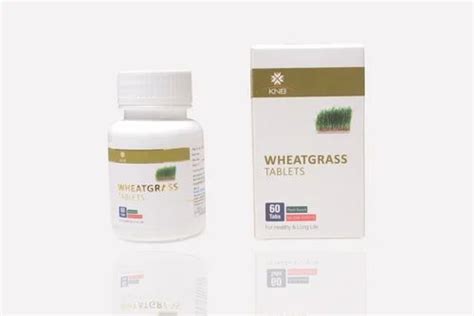 Knb Wheatgrass Tablets Packaging Type Bottle Grade Standard