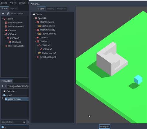 Regression On 4 0 Pre A CSG Nodes Are Broken In GLTF Export Issue