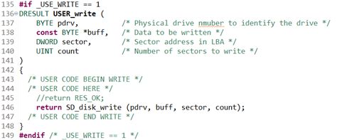STM32 SPI SD Card