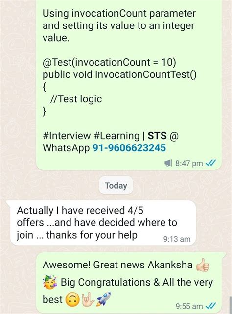 Whatsapp Softwaretesting Qaautomation Manualtesting Testautomation