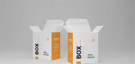 Psd Open Box Packaging Mockup