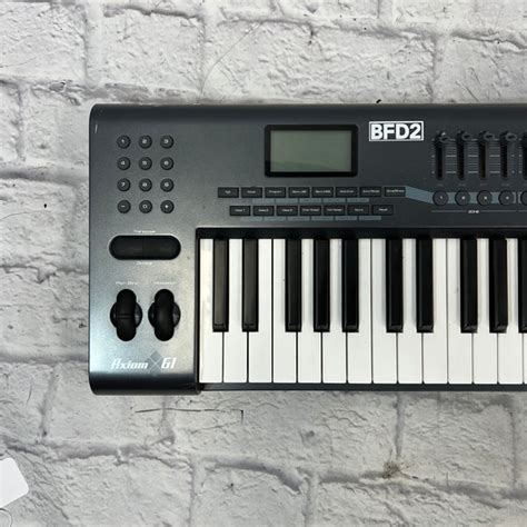 M Audio Axiom 61 61 Key Usb Midi Controller Evolution Music