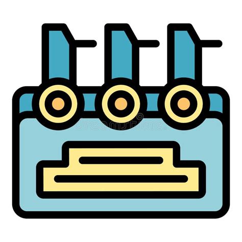 Digital Plotter Icon Vector Flat Stock Vector Illustration Of Printer