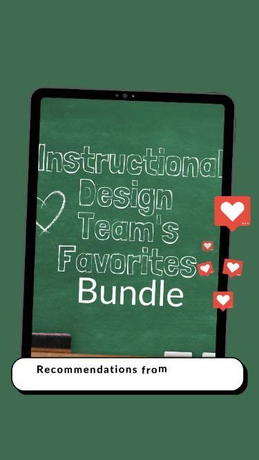 Instructional Design Team S Favorites Bundle Artofit