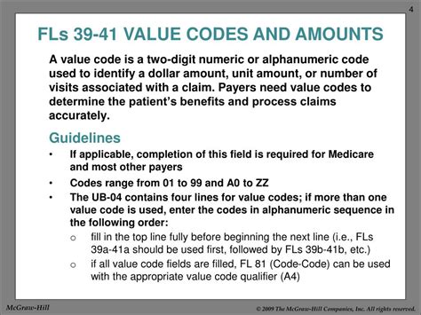 Ppt The Ub 04 Claim Form Powerpoint Presentation Free Download Id