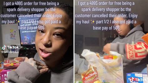 Delivery Driver Gets 499 Worth Of Free Groceries After Customer