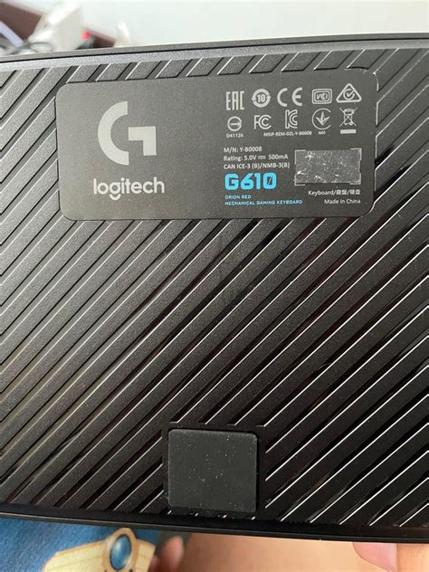 Logitech G610 Red Switch Computers And Tech Parts And Accessories