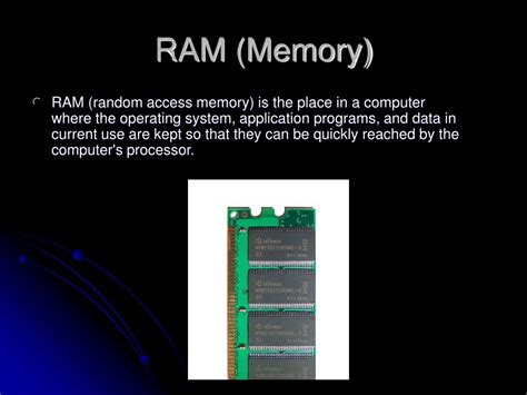 PPT RAM Memory PowerPoint Presentation Free Download ID 9243949