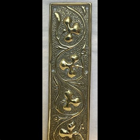 Keswick School Of Industrial Art Ksia Arts And Crafts Brass Door Push