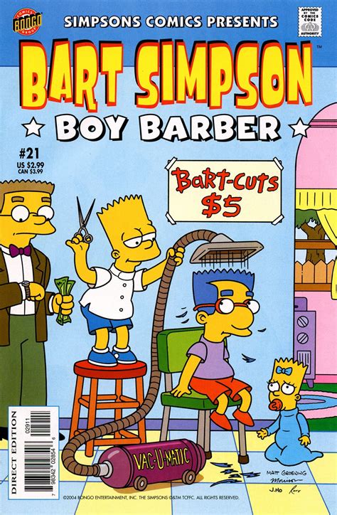 Bart Simpson Comics 21 Simpson Wiki En Español Fandom
