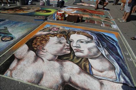 LE OPERE VINCITRICI DEL CONCORSO DEI MADONNARI A GRAZIE DI CURTATONE