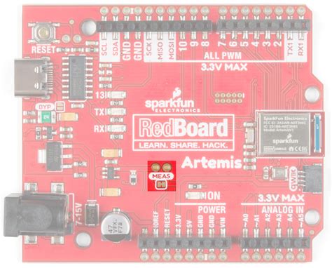 Hookup Guide For The Sparkfun Redboard Artemis Sparkfun Learn