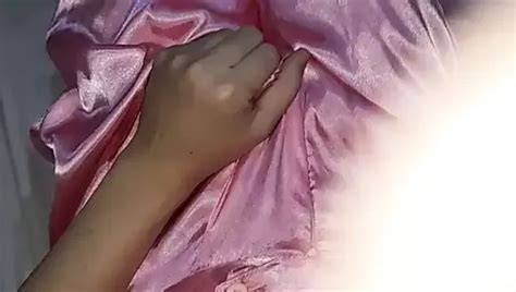 Red Satin Mini Dress Cumshot Xhamster