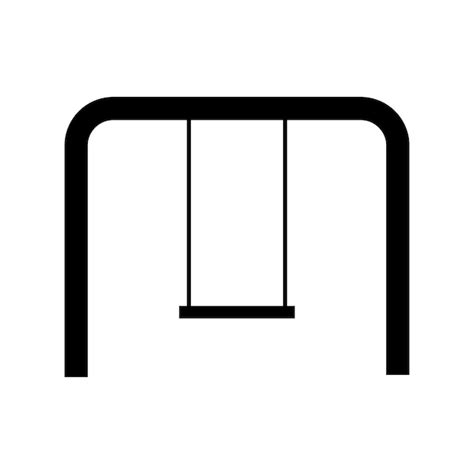 Premium Vector Swing Icon Vector