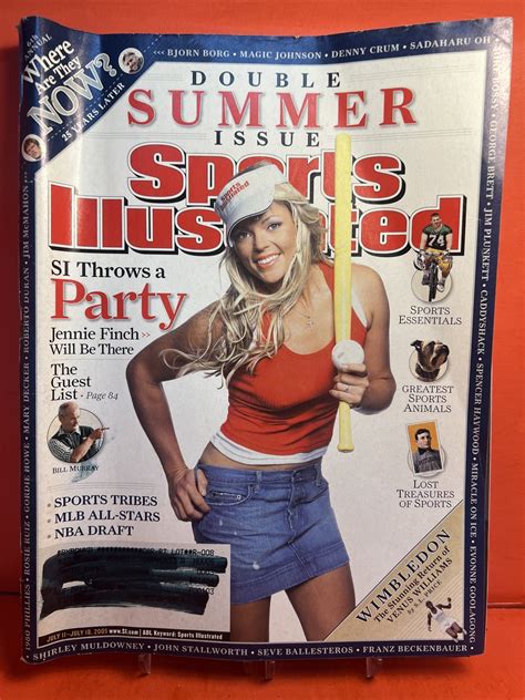 Jennie Finch Sports Illustrated July 11 July 18 2005 Double Summer