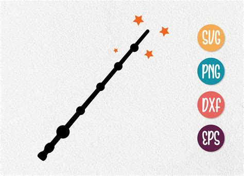 Harry Potter Wand Silhouette