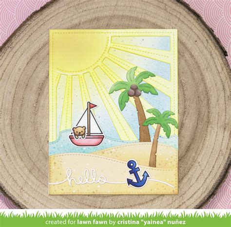 Hello Border Lawn Fawn