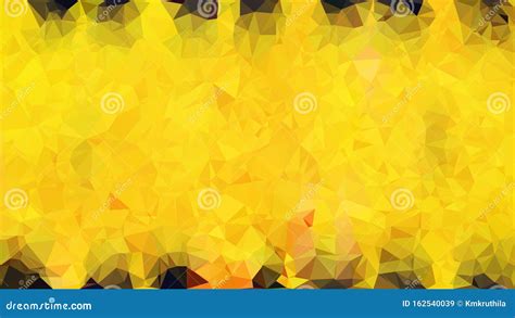 Yellow Polygon Pattern Vector Illustration 92313884
