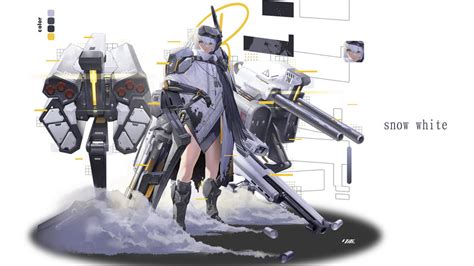 Gfx Anime Style Ui Snow White Nikke By Rivo22245 On Deviantart