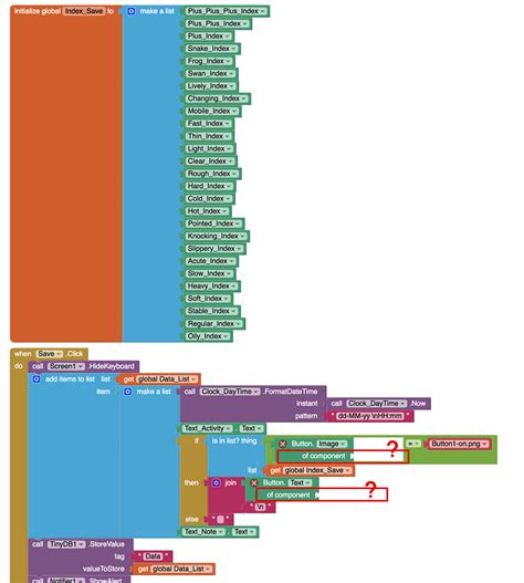 Which Is The Block That Defines Any Item In The List To Be Added To