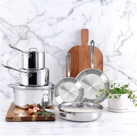Shop All‑clad D3 8 Stainless Frying Pan Pro Grade