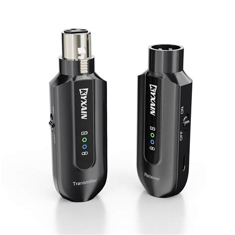 Wireless Microphone Transmitter Receiver 2 4ghz Wireless Microphone System Rechargeable Xlr