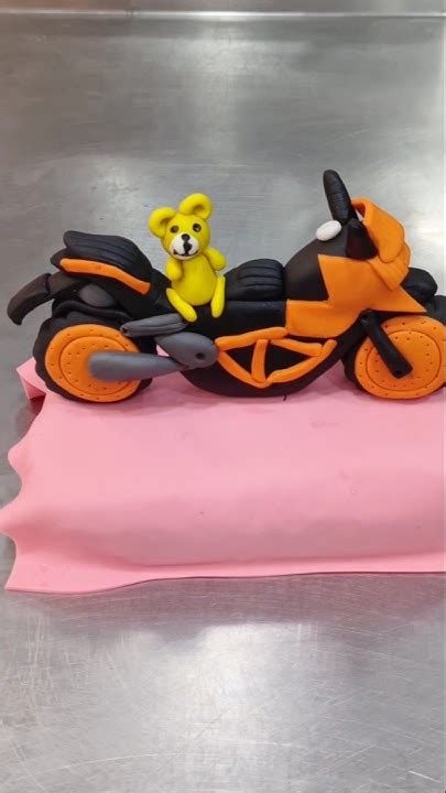 Motorcycle Cake Topper Easy With Template And Weight Motorcycle Cake