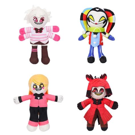 Anime Hazbin Hotel Fat Nuggets Pig Alastor Angel Dust Plush Stuffed