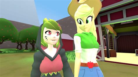 Gmod Smg4 Mlp Eg Melony And Applejack By Superfiregmod On Deviantart