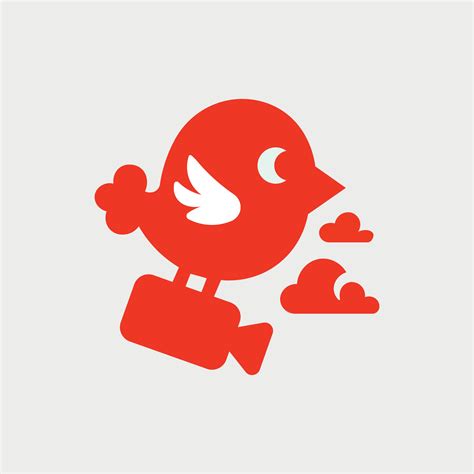 Vector Illustration Of Cute Bird Logo 28193469 Vector Art At Vecteezy
