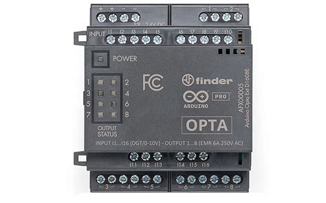 Arduino Pro Opta D E D S Expansions Feature Electromechanical Or Solid State Relays I
